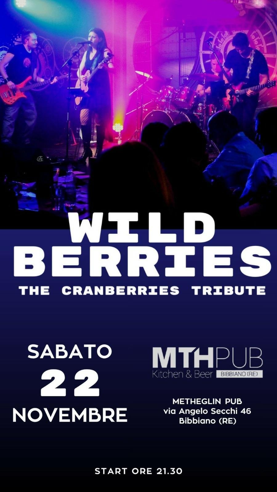 WILD BERRIES - LIVE METHEGLIN PUB - Band Top il network delle band ...